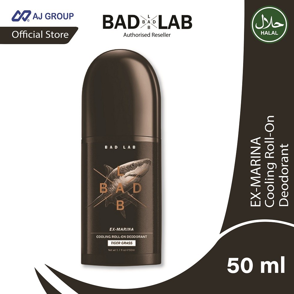 Bad Lab Ex-Marina Cooling Roll-On Deodorant (50ml) | Shopee Malaysia