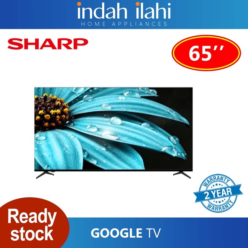 Sharp 65" 4K UHD Google TV 4TC65FJ1X | Shopee Malaysia