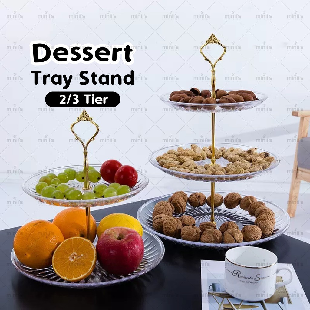Miniis Cake Stand Dessert Stand Cupcake Stand High Tea Stand 3 Tier