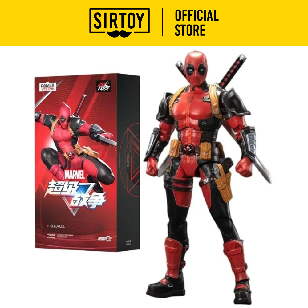 ZD Toys 1/10 Scale Action Figure - Deadpool | Shopee Malaysia