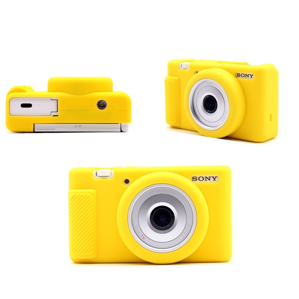 Silicon Camera Case Body Cover Frame Rubber Skin for Sony ZV1F ZV1 ...