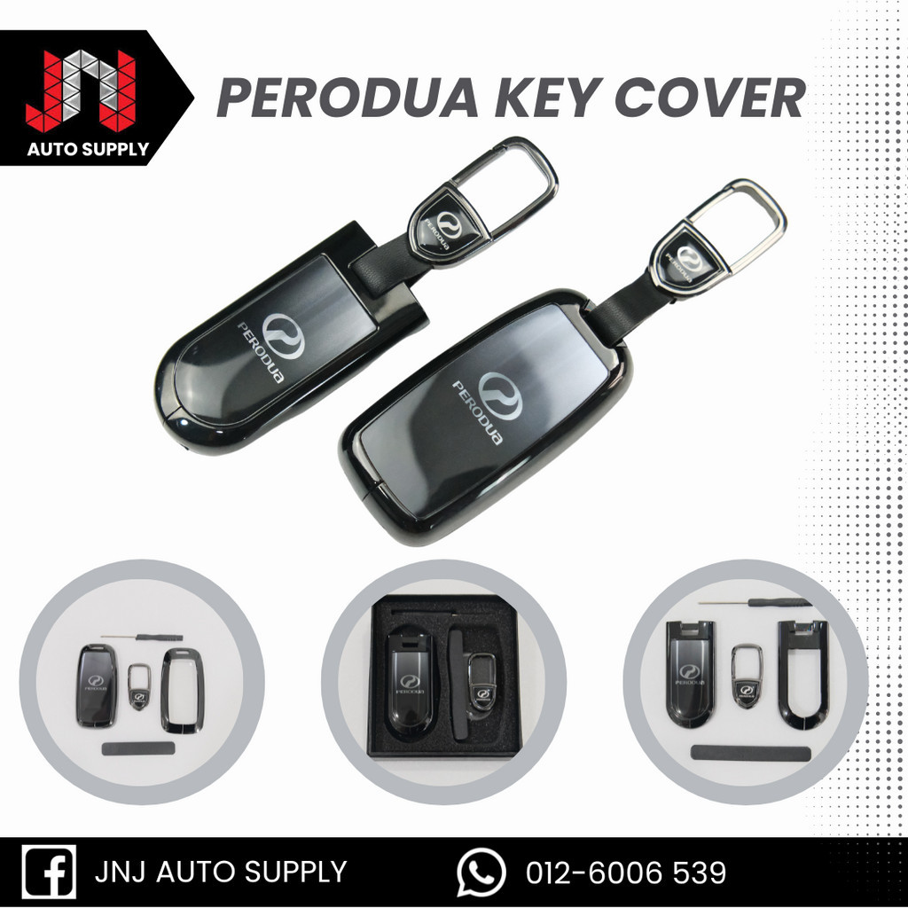 PERODUA AXIA ARUZ BEZZA MYVI ALZA ATIVA Titanium Keyless Remote Car Key ...