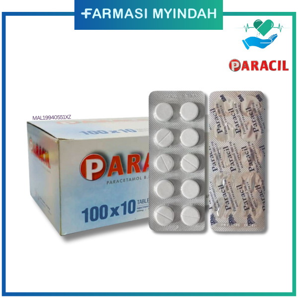 Paracil Paracetamol 500mg 10Tab | Shopee Malaysia