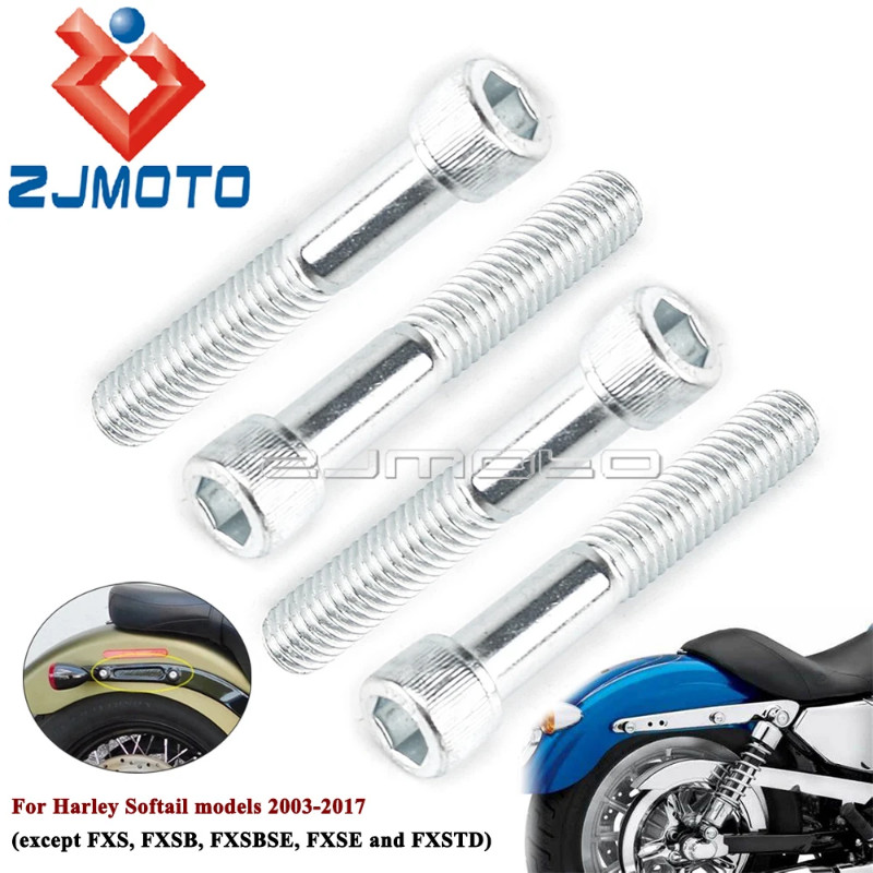 Motorcycle Detachables Screw Sissy Bar Rack Docking Hardware Kit For ...