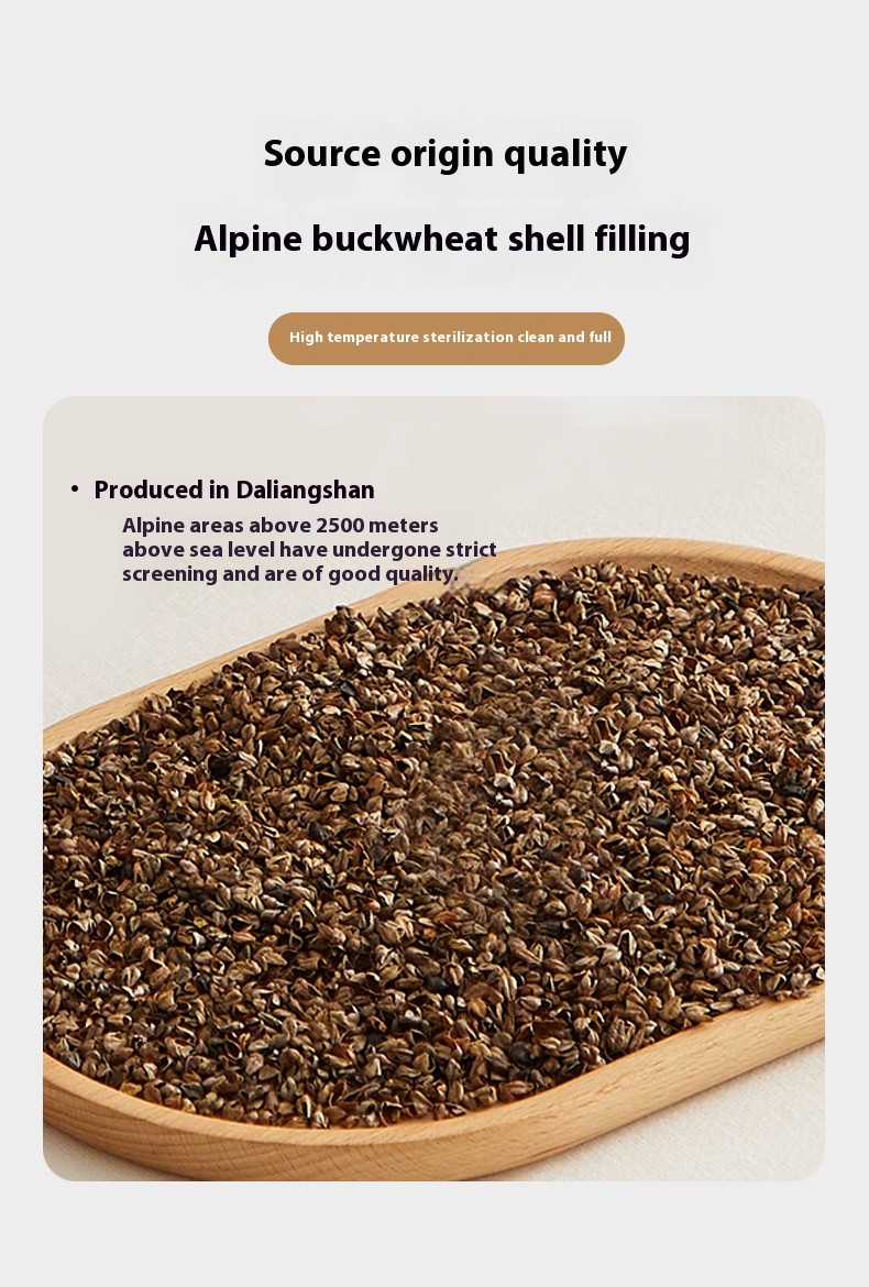 DANSUNREVE Buckwheat Shell Waist Pillow Small Plaid Washed Cotton ...