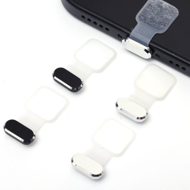 Type-C Metal Mobile Phone Dust Plug - Phone Jack Stopper - for iPhone15 ...