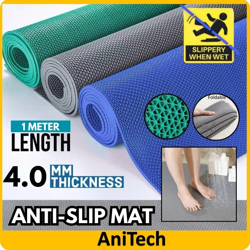 Anti Slip Bathroom Mat Alas Kaki Bilik Air Non Slip Floor Mat 防滑垫 Anti ...