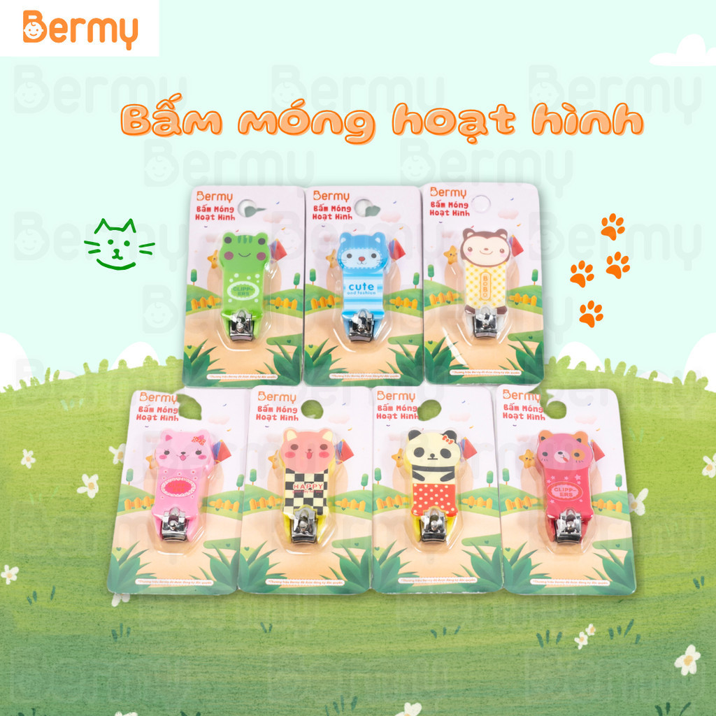 [New Model] Click Pieceg BERMY cartoons with many different animal ...