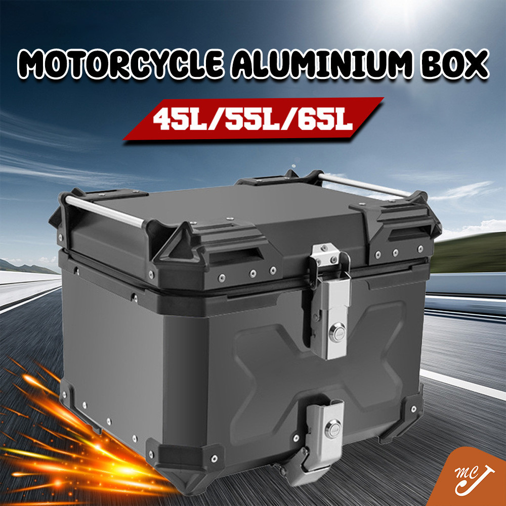 McJoden - ALUMINIUM BOX Tail Box X Design Kotak Motosikal Peti Aluminum ...