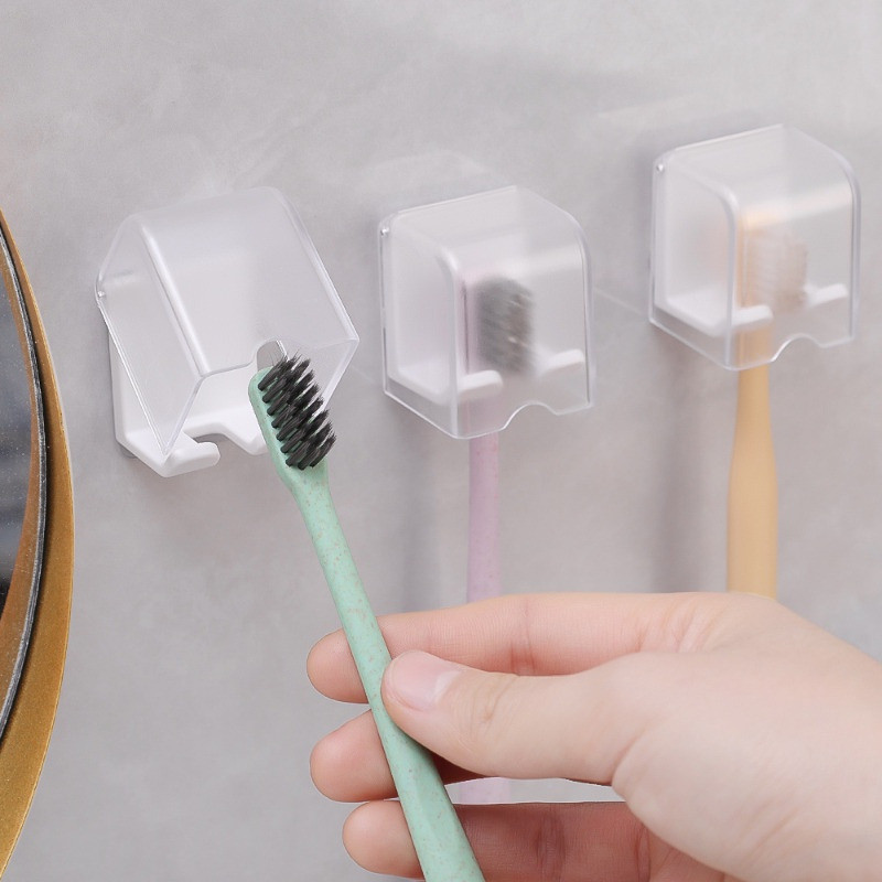 Wall-Mounted Automatic Flip Toothbrush Holder - Dustproof Waterproof ...