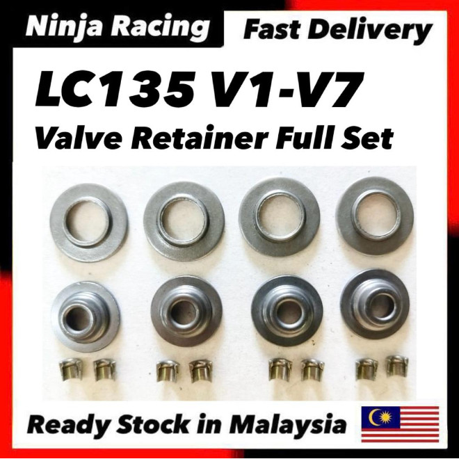 Yamaha LC135 135LC LC 135 V1 V2 V3 V4 V5 V6 V7 Valve Retainer Full Complete Set Valve Key Set ...