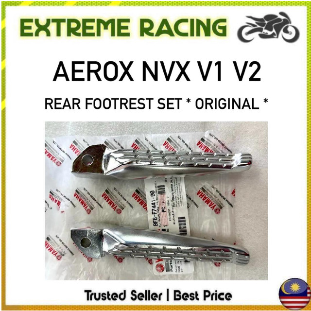 NVX Rear Footrest Set Local & Original Foot Rest Pijak Kaki Belakang ...