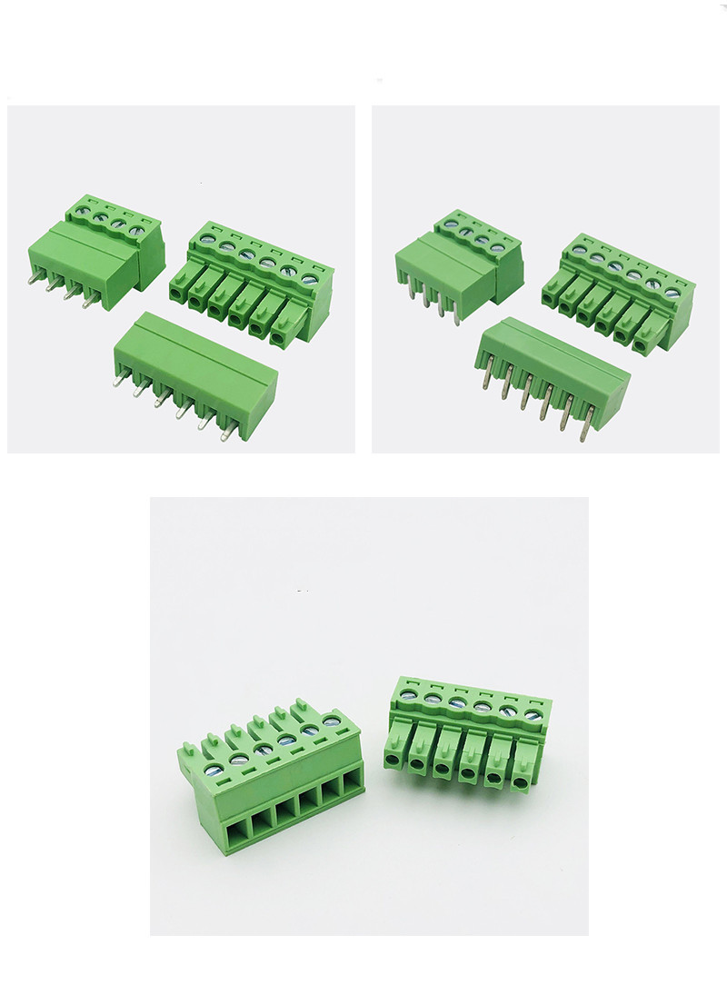 10PCS 15EDG 3.81MM KF2EDG PCB Screw Terminal Block Connector PLUG PIN HEADER SOCKET 2/3/4/5/6/7 ...