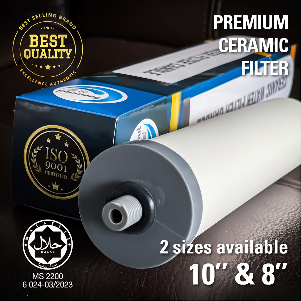 Saemmul 10" Standard Ceramic Water Filter Candle 0.4 micron filtration ...