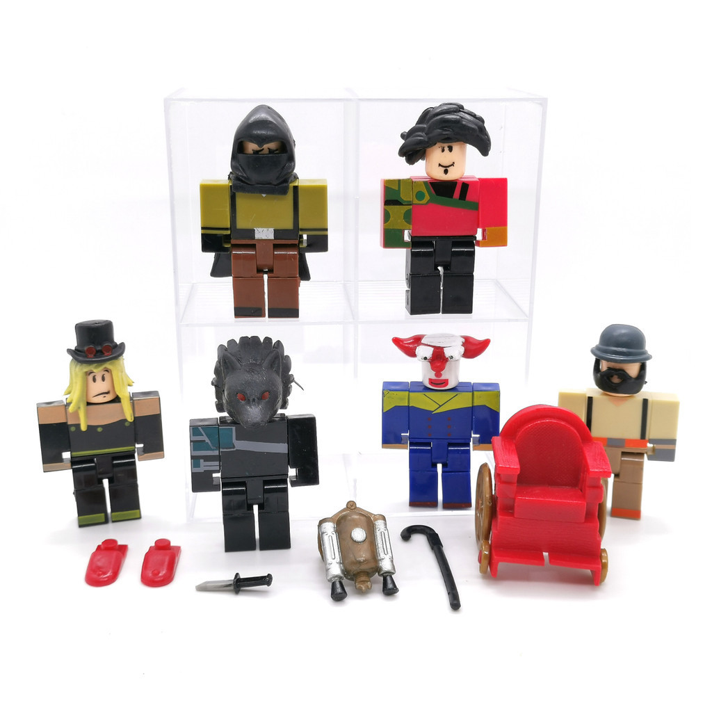 Roblox Miniature Figures Set Block Minecraft Survival Game Collection ...