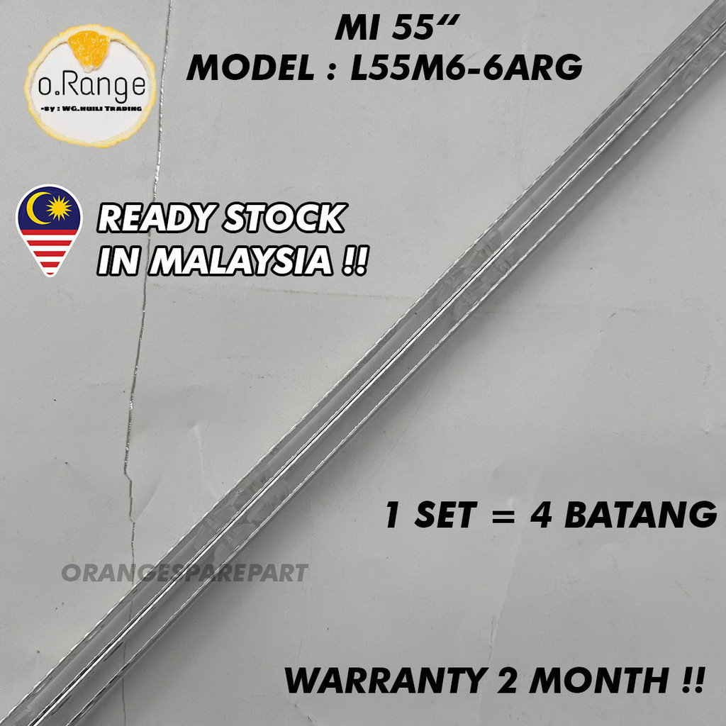 L55M6-6ARG MI 55" LED TV BACKLIGHT (LAMPU TV) MI 55 INCH LED TV ...