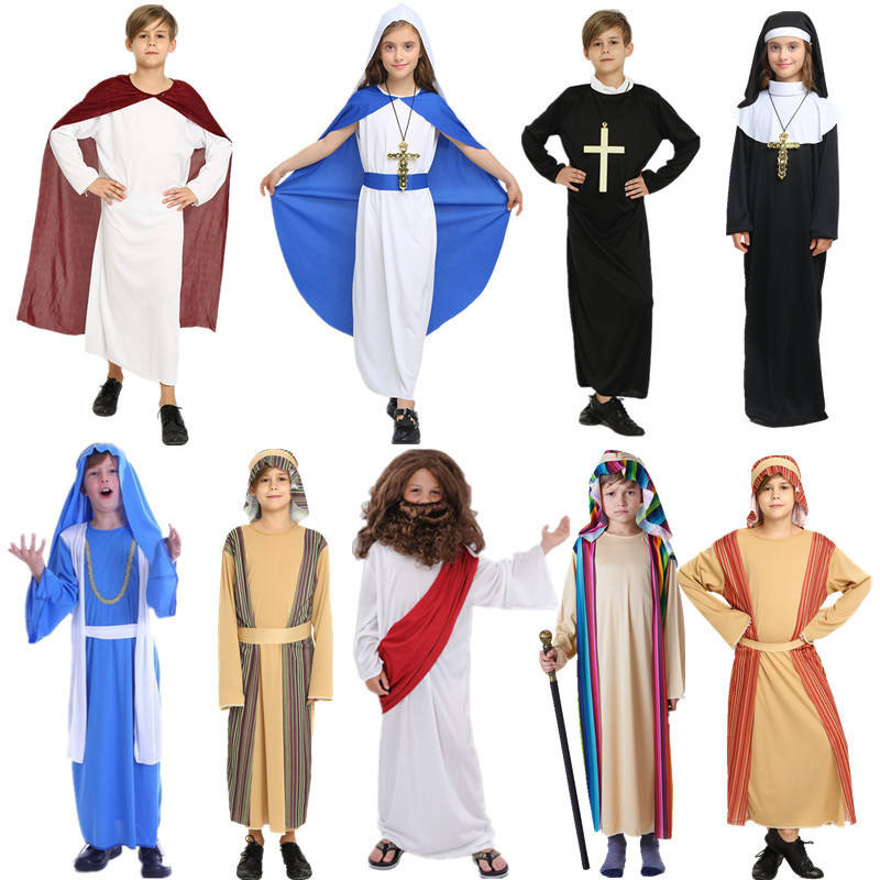 Christmas Priest Priest Julius Caesar Drama Costume COS Children Nun ...