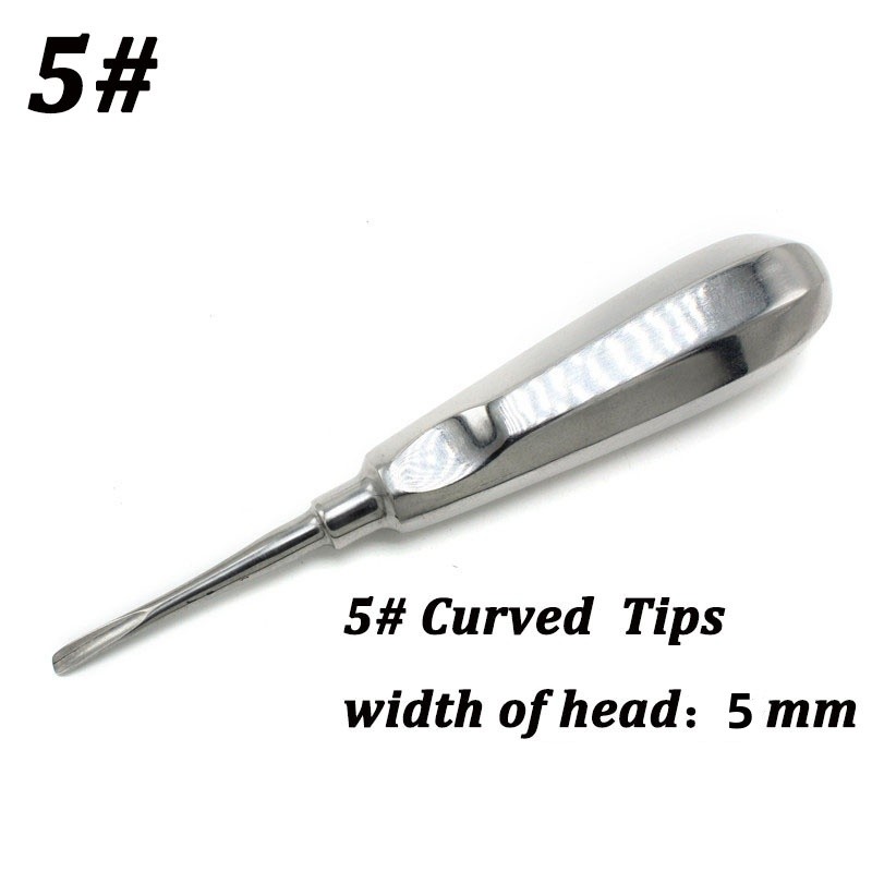Dental Elevator Tooth Elevator Stright Curved Root Elevator Dentist Tools Dental Lab Instrument ...