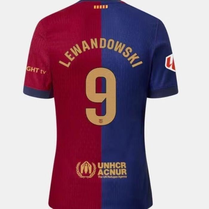 2425 Barca home 19 Yamalpe de Garvey Football number Levan fan edition ...