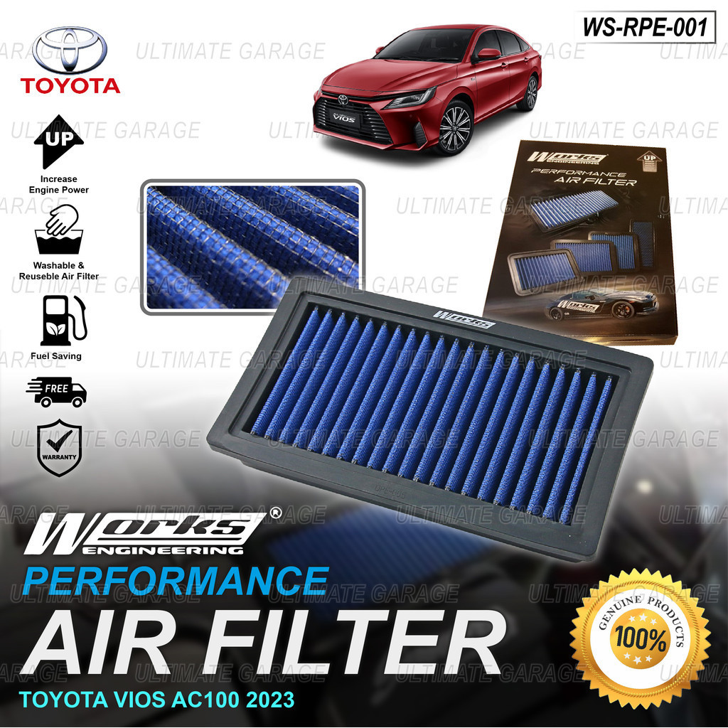 Works Engineering Drop In TOYOTA VIOS AC100 2023 WS-RPE-001 PERFORMANCE ...