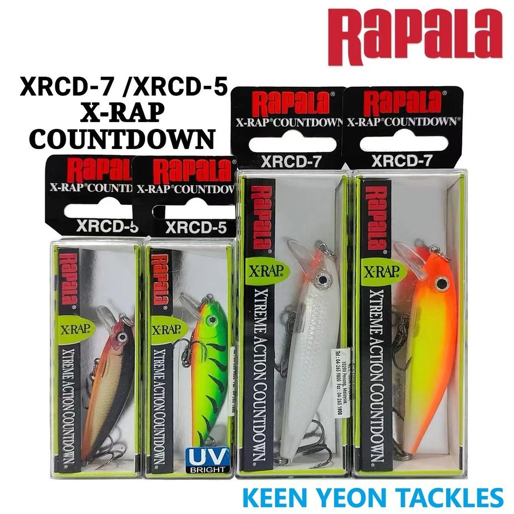 RAPALA X-RAP COUNTDOWN FISHING LURE (XRCD-5 / XRCD-7) | Shopee Malaysia