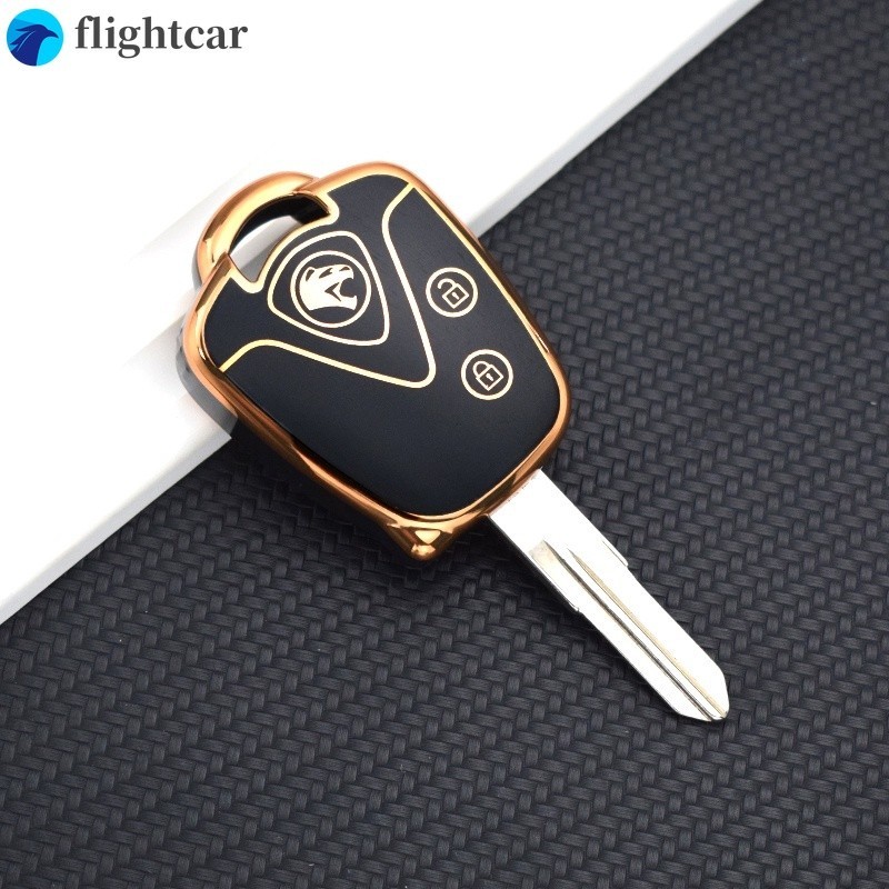 （FT）TPU Car Key Cover for Proton Wira Waja Saga BLM Key Proton Lama ...