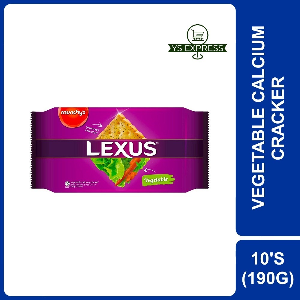 MUNCHY'S LEXUS Vegetable Calcium Cracker 10'S (190G) | Shopee Malaysia