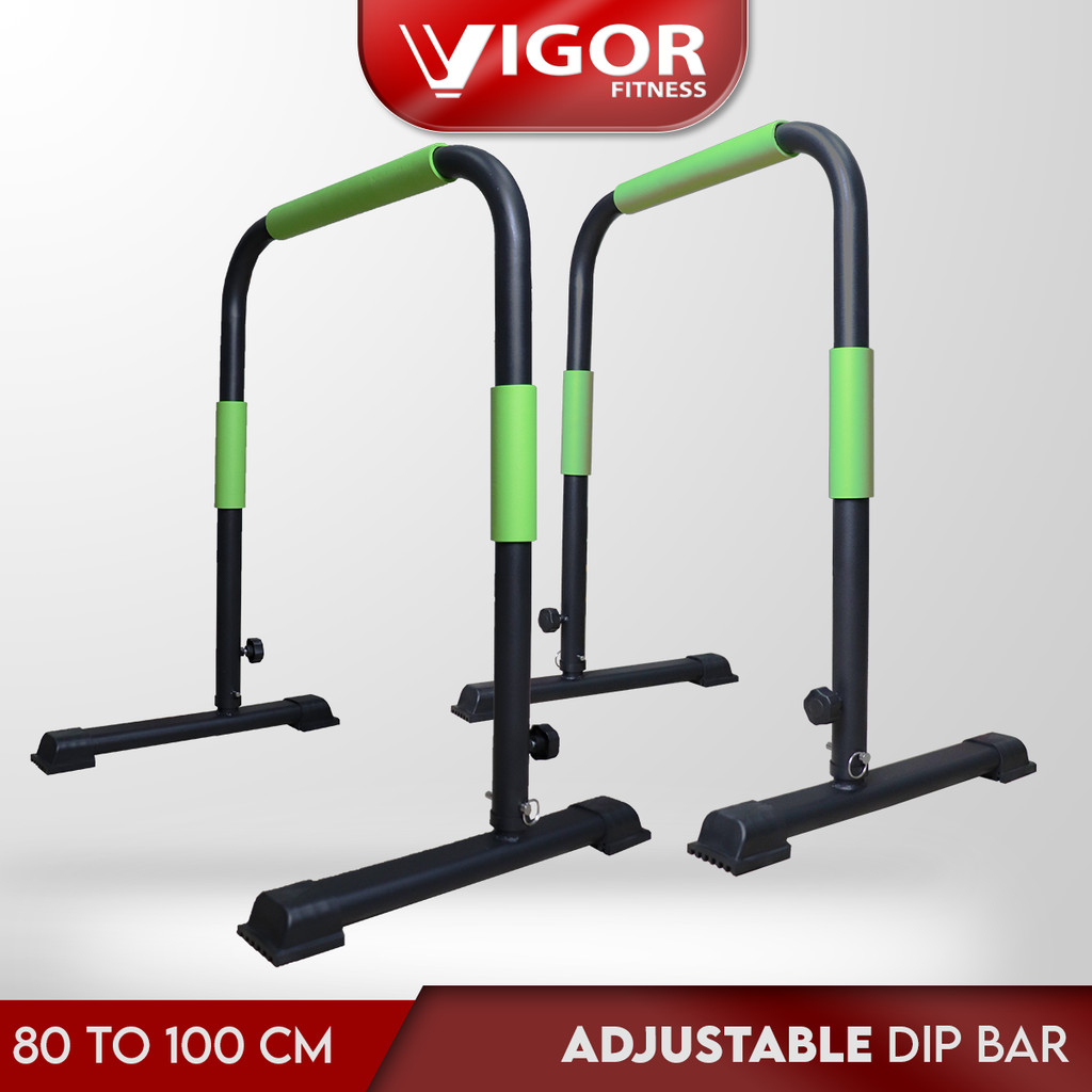 Vigor Fitness Adjustable Crossfit Dip Bar / Bar Dipping Crossfit Boleh ...