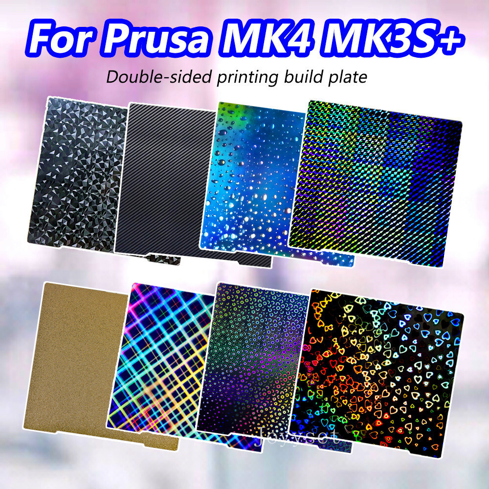 PEI Sheet For Prusa MK4 MK3 Upgrade Build Plate MK3S+ Spring Steel ...