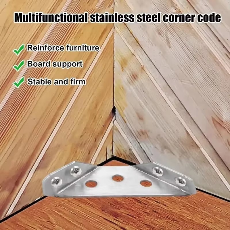 Corner Brackets Fixing Frame Corners Stainless Steel Furniture Angle ...
