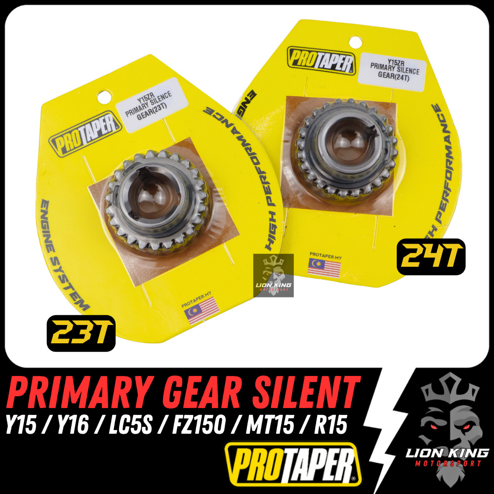 🔥💯 PROTAPER Y15 Racing Primary Silence Clutch Gear Silent 23T/24T Original Protaper Y15ZR Y16 ...