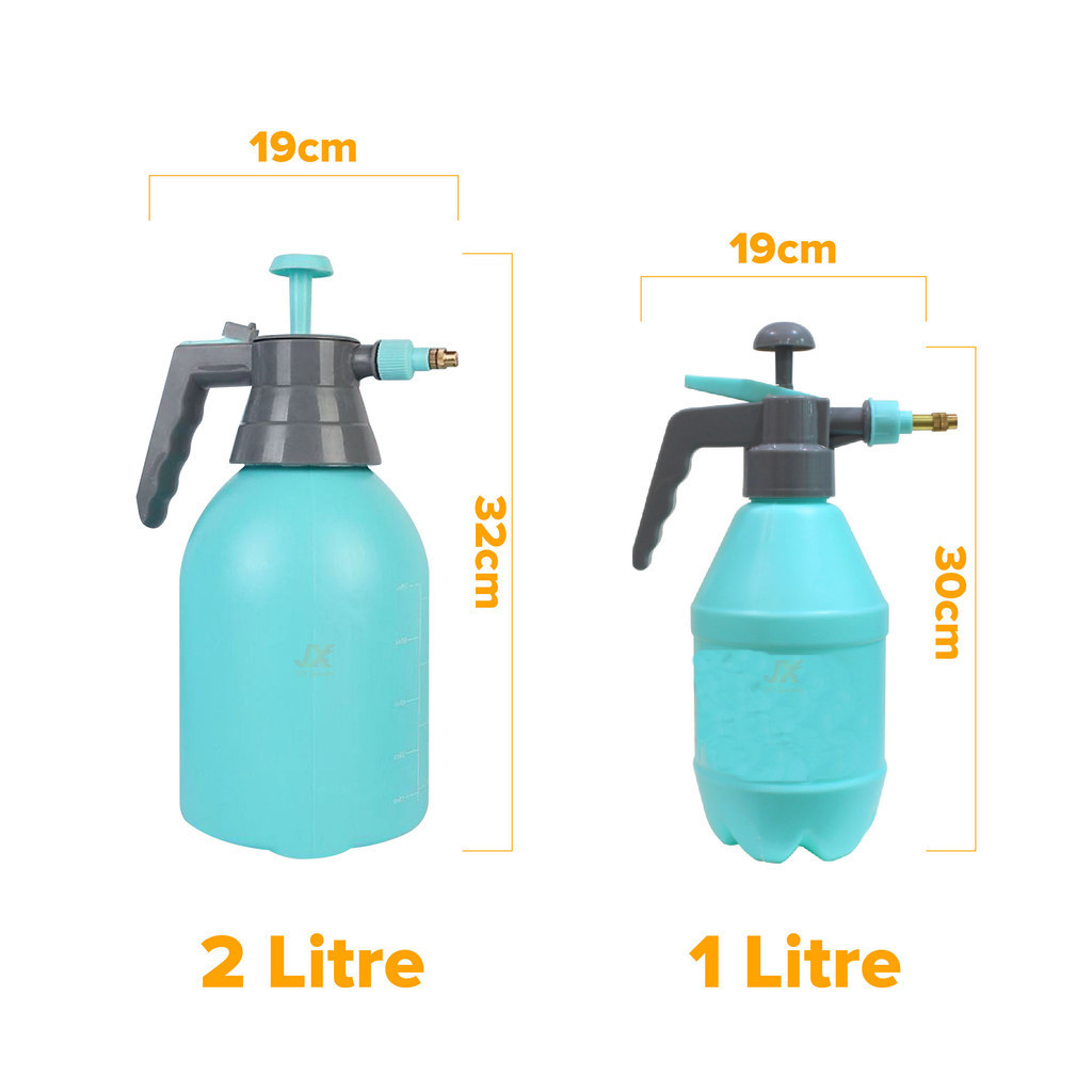 2 LITER Multi-Purpose Pressure Sprayer Hand Pump Sprayer Garden Sprayer ...