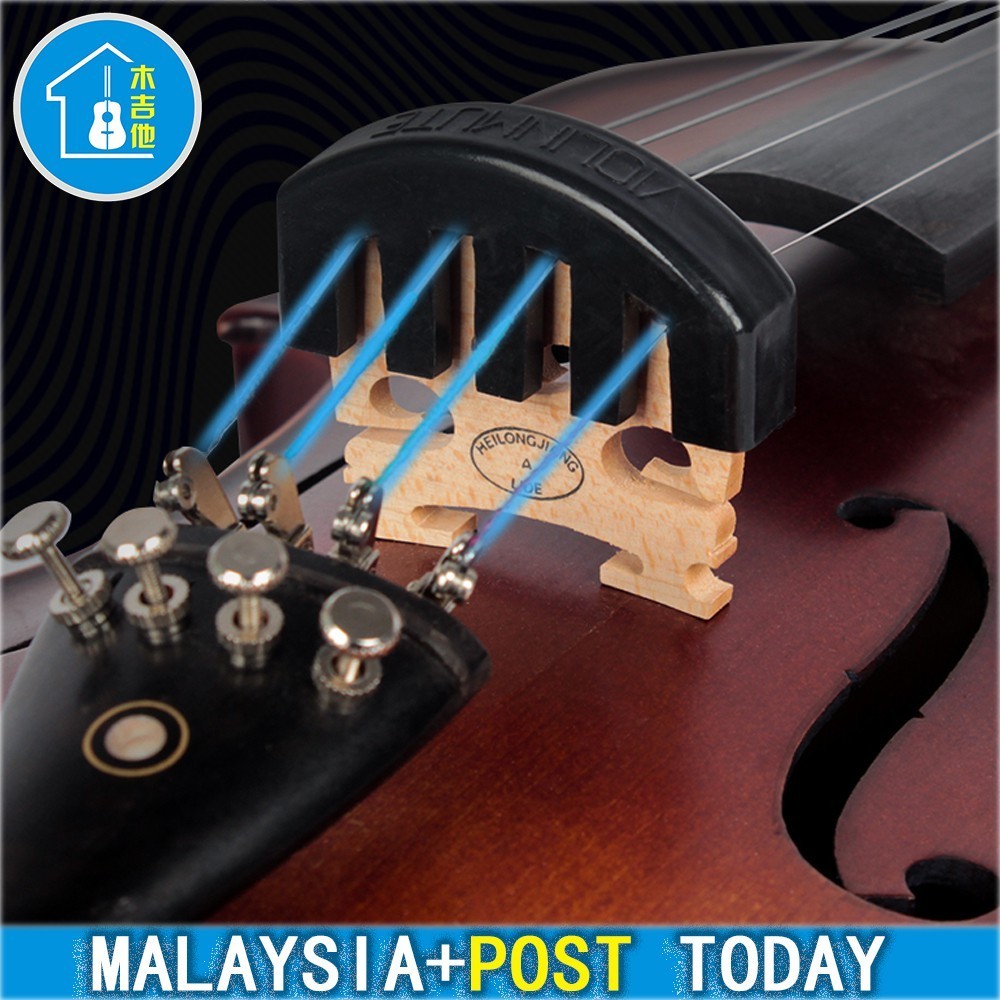 【Fast delivery】Rubber 4/4 Violin Mute Practice Mute Fiddle Silencer ...
