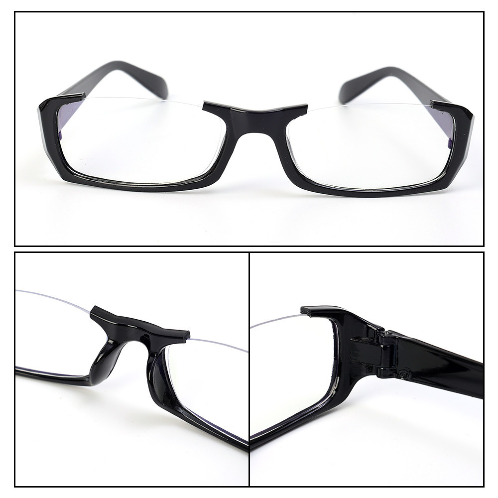 Anime Cos Half Frame Pure Sex Glasses Royal Sister Fashion Style