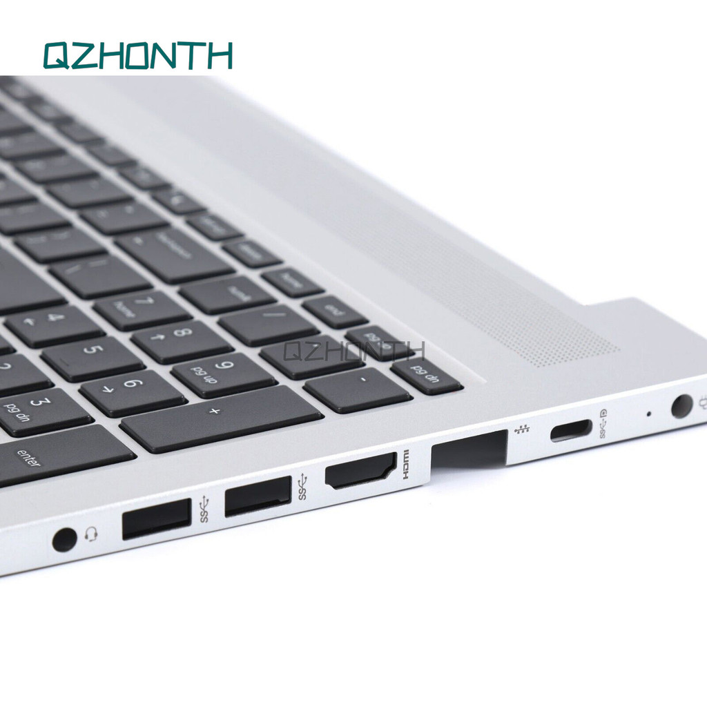 New Palmrest Upper Case with Backlit Keyboard For HP ProBook 450 G6 G7 ...