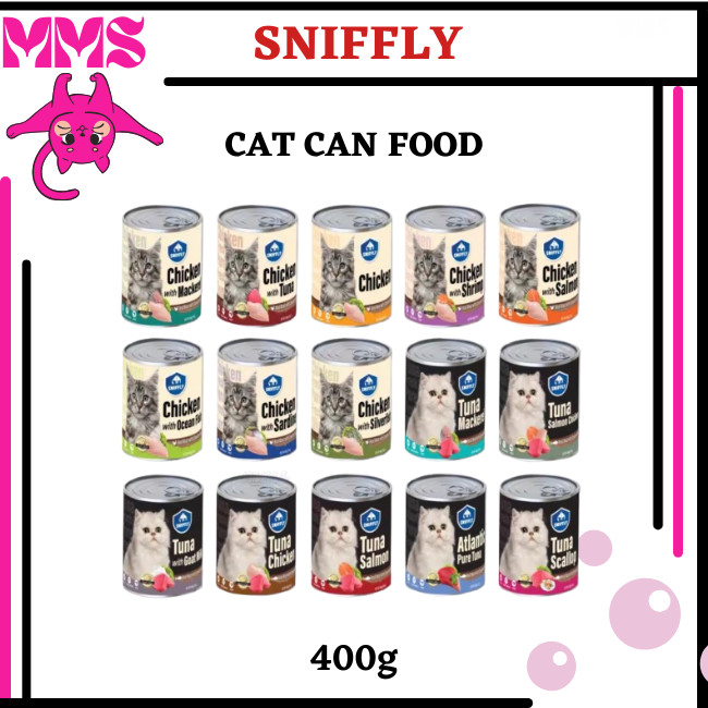 Sniffly Grain Free Cat Can Food # Cat Wet Food # Real Meat # Chicken ...