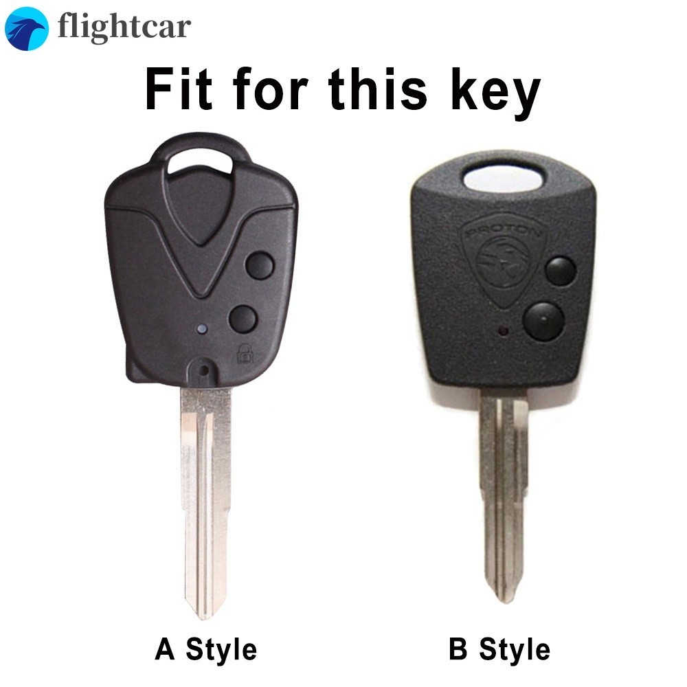（FT）TPU Car Key Cover for Proton Wira Waja Saga BLM Key Proton Lama ...