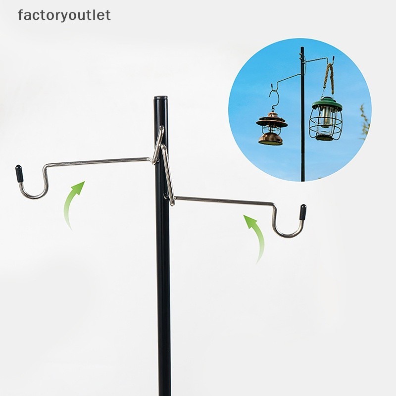 Camping Lantern Stand Tabletop Detachable Lantern Hangers Portable ...