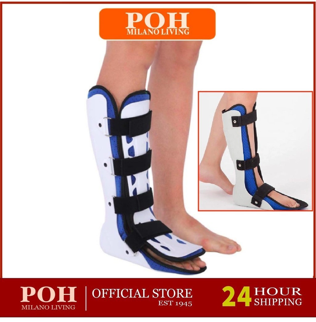POH 2 WAYS Reusable Ankle Joint Fixed Support Leg Traction Splint Pad ...