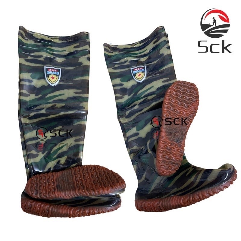 kasut Boots Getah/kasut sawah/Sawah Padi/bendang/Pancing/Peternakan/men ...