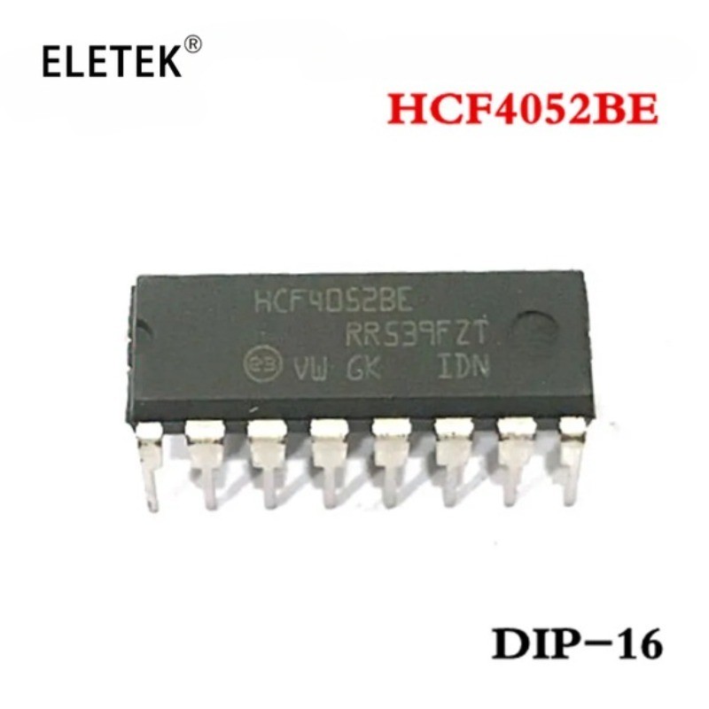 5/2/1Pcs HCF4052BE DIP-16 HCF4052BEY DIP16 IC NEW | Shopee Malaysia