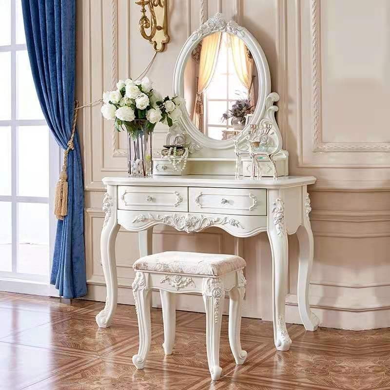 European Dressing Table Bedroom Dressing Table Multi-Functional ...