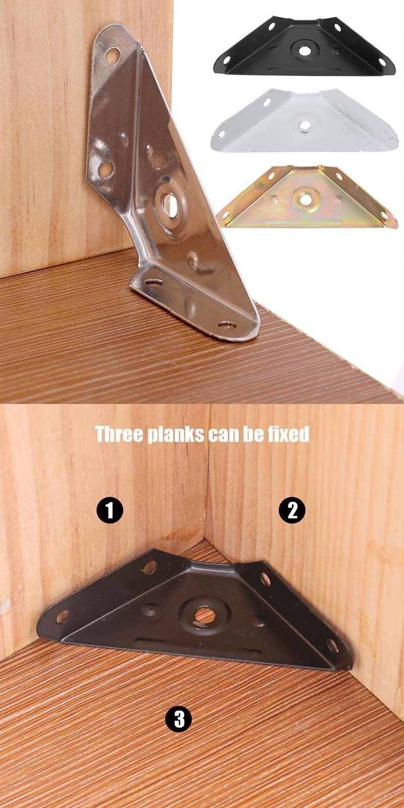 Furniture Corner Connector - Triangle Support Brace Joint - Corner ...