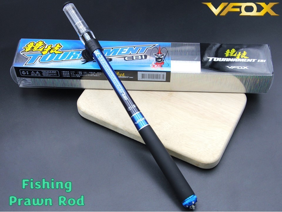 VFOX PRAWN ROD TOURNAMENT EBI Rod Pancing Udang Shrimp Rod Fishing ...