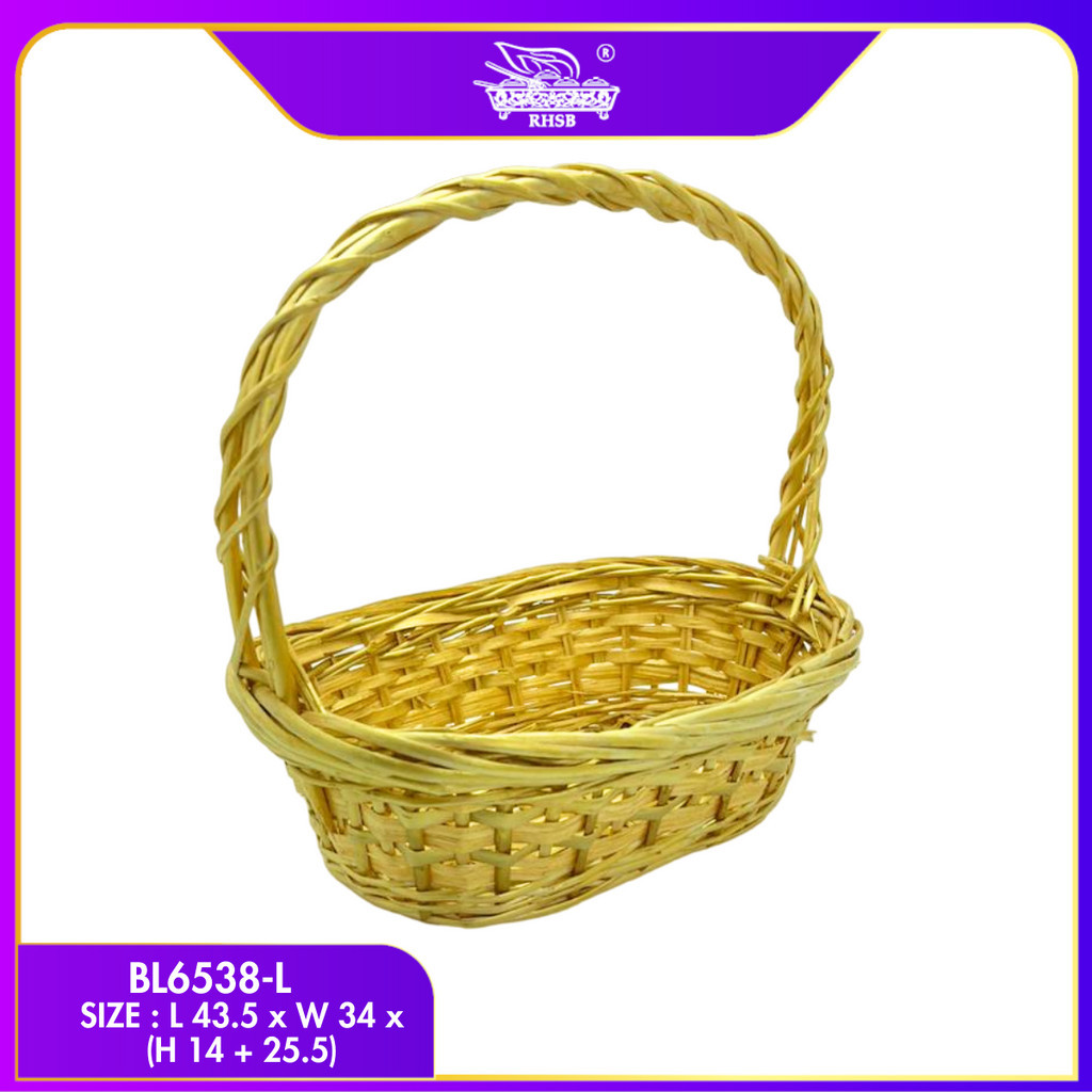 PROMOSI BASKET RATTAN / BAKUL HAMPER / BAKUL BUAH / BASKET / RAGA ...