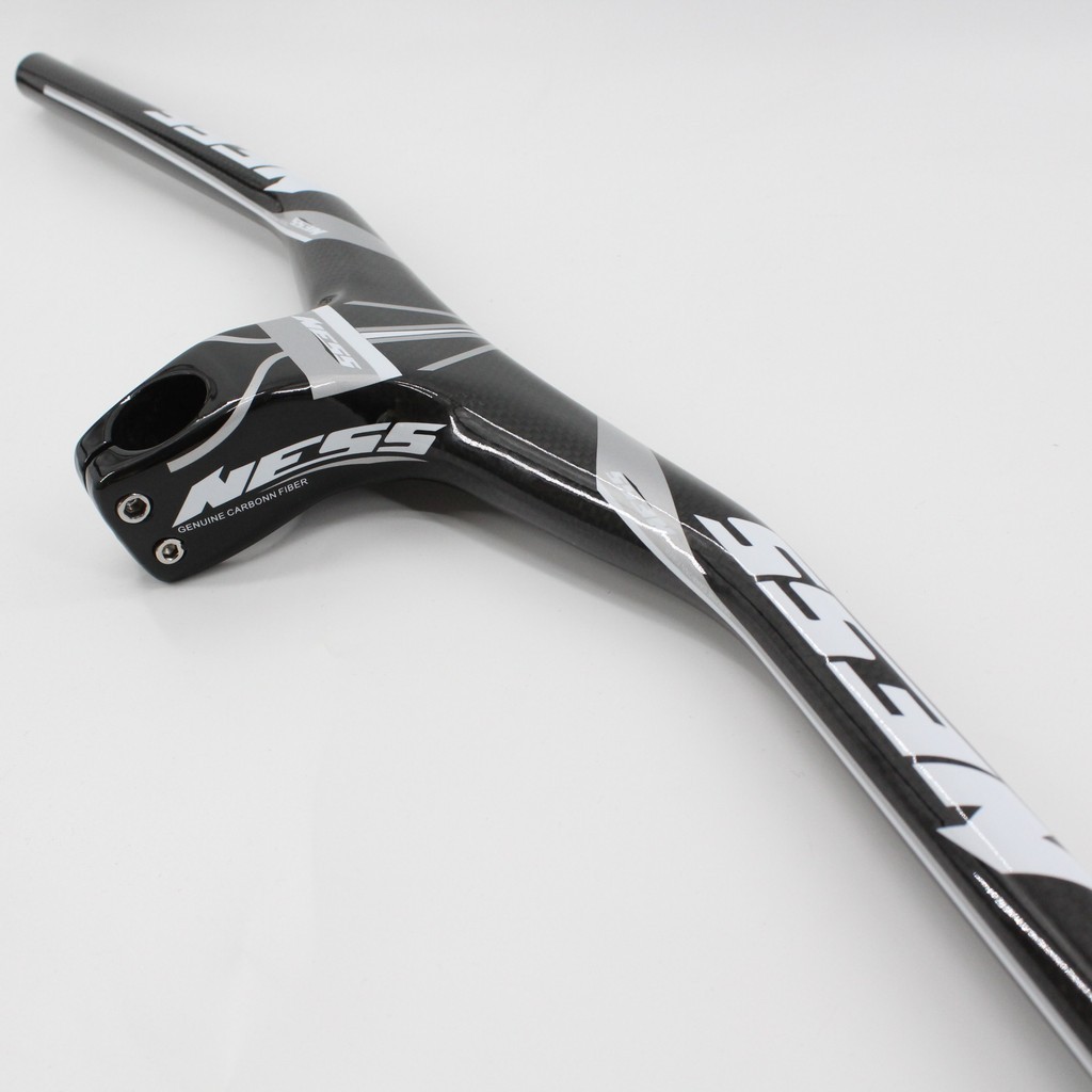 Newest NESS Mountain Bike 3K full carbon fibre bicycle handlebar and ...