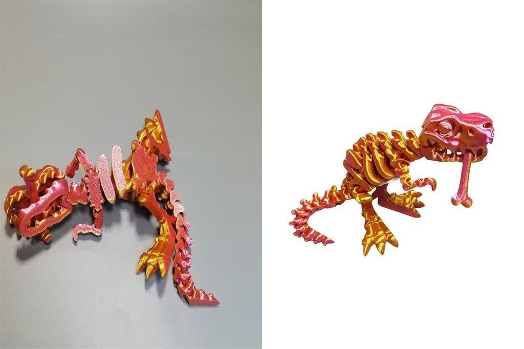 Movable Joints Dinosaur Toy Durable Dinosaur Figure Articulated T-rex ...