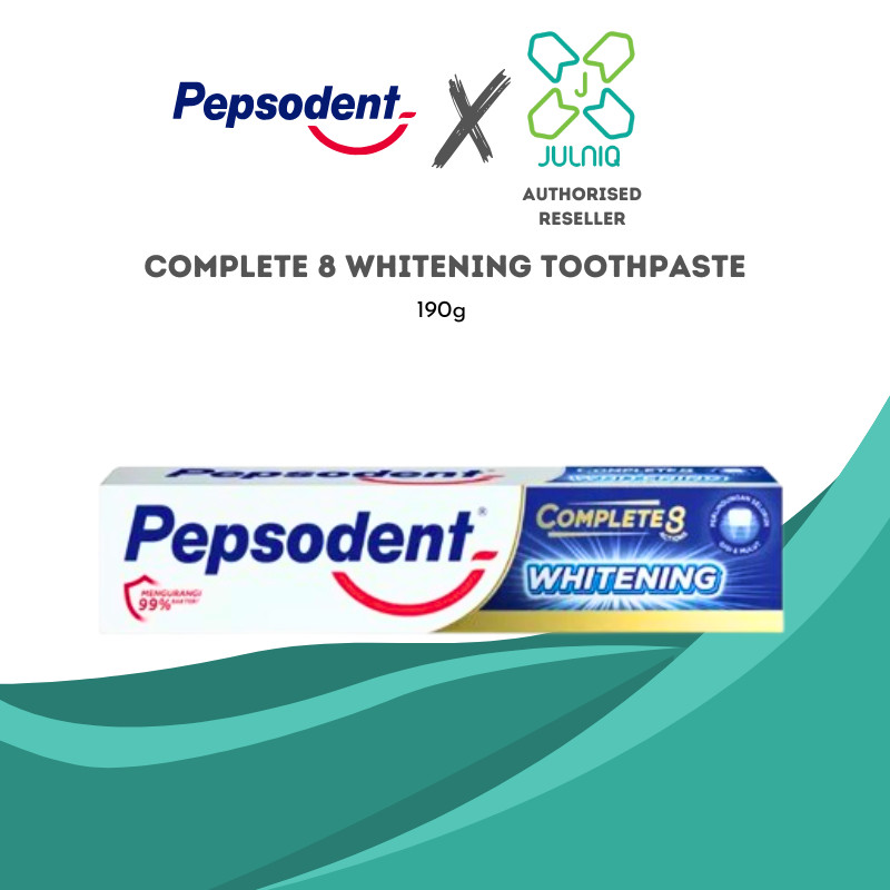 PEPSODENT Complete 8 Whitening Toothpaste 190g | Shopee Malaysia