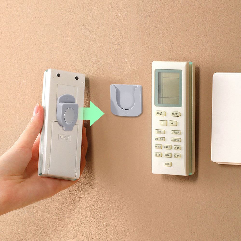 Strong Magnetic Remote Control Holder Wall Mount TV Remote Wall Mount ...
