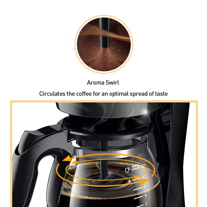Philips Coffee Pot Coffee Maker American Coffe Pot Multi-function Pot ...